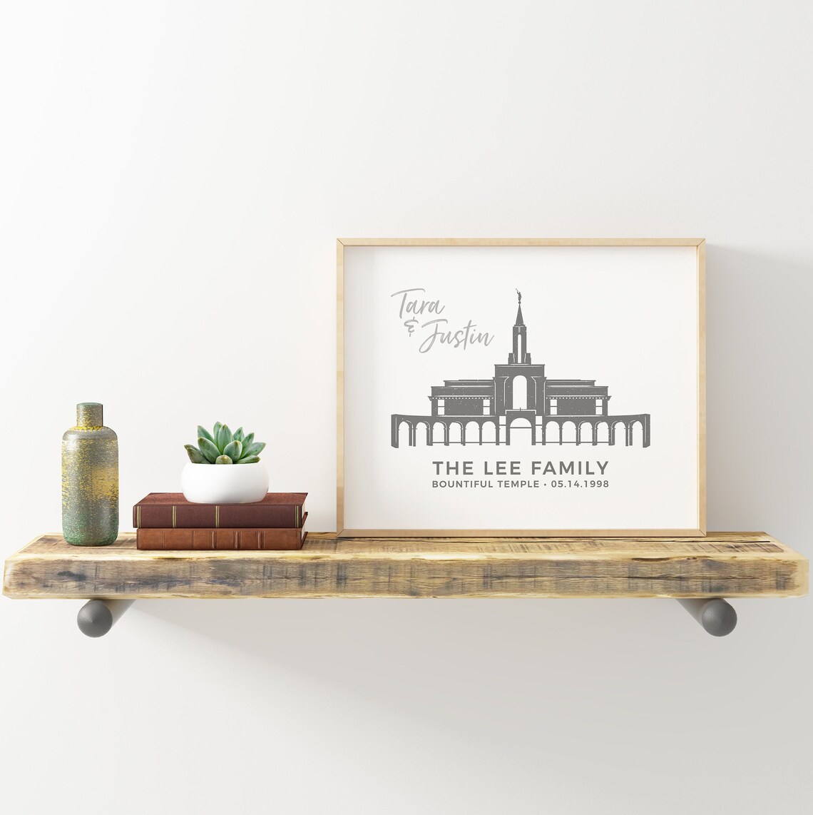 Customized Temple Wedding Gift Select Any Temple Digital Download - Etsy