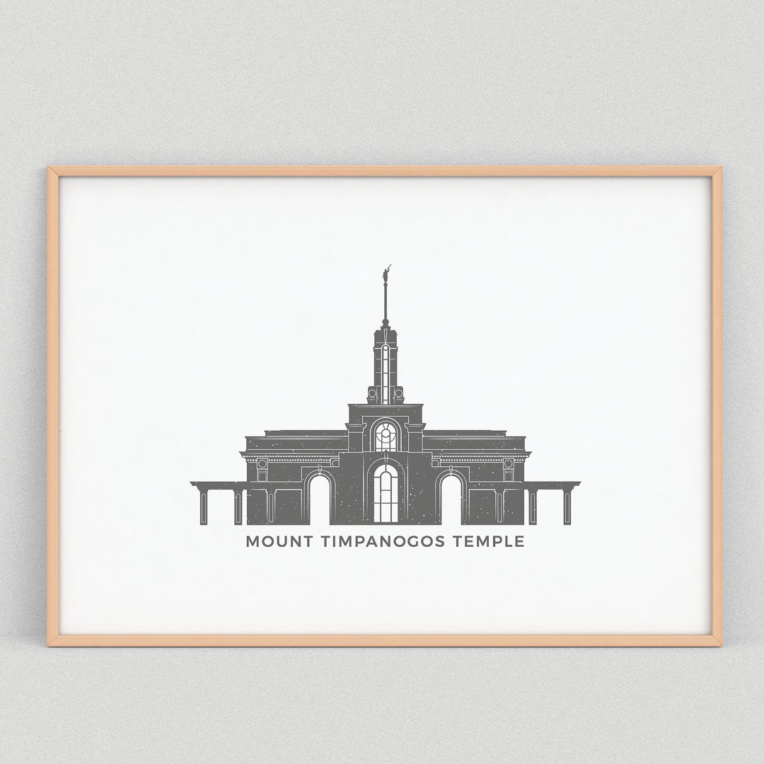 Mount Timpanogos Utah Temple (LDS) SVG Bundle - Etsy