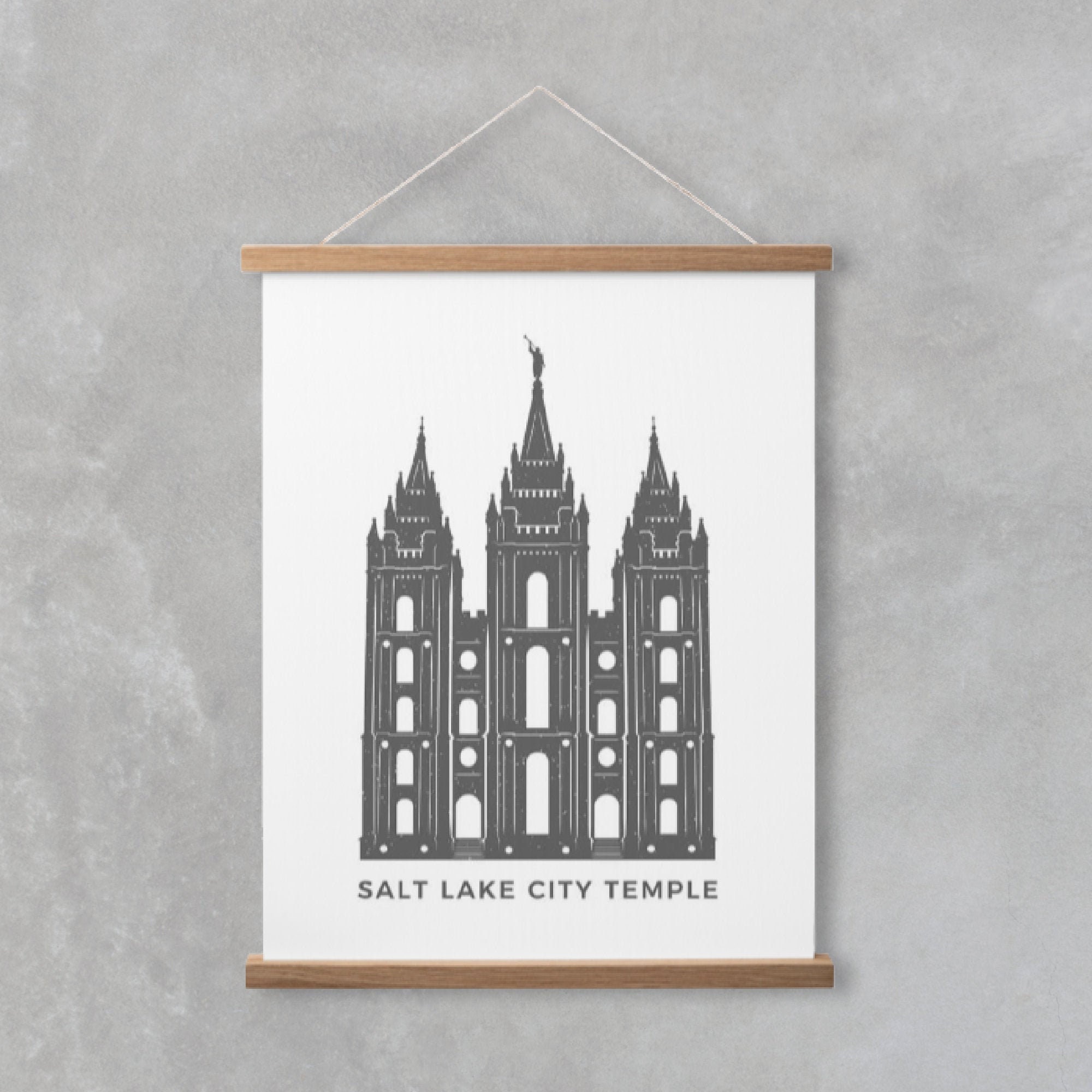 Salt Lake City Utah Temple (LDS) Printable Icon - Etsy