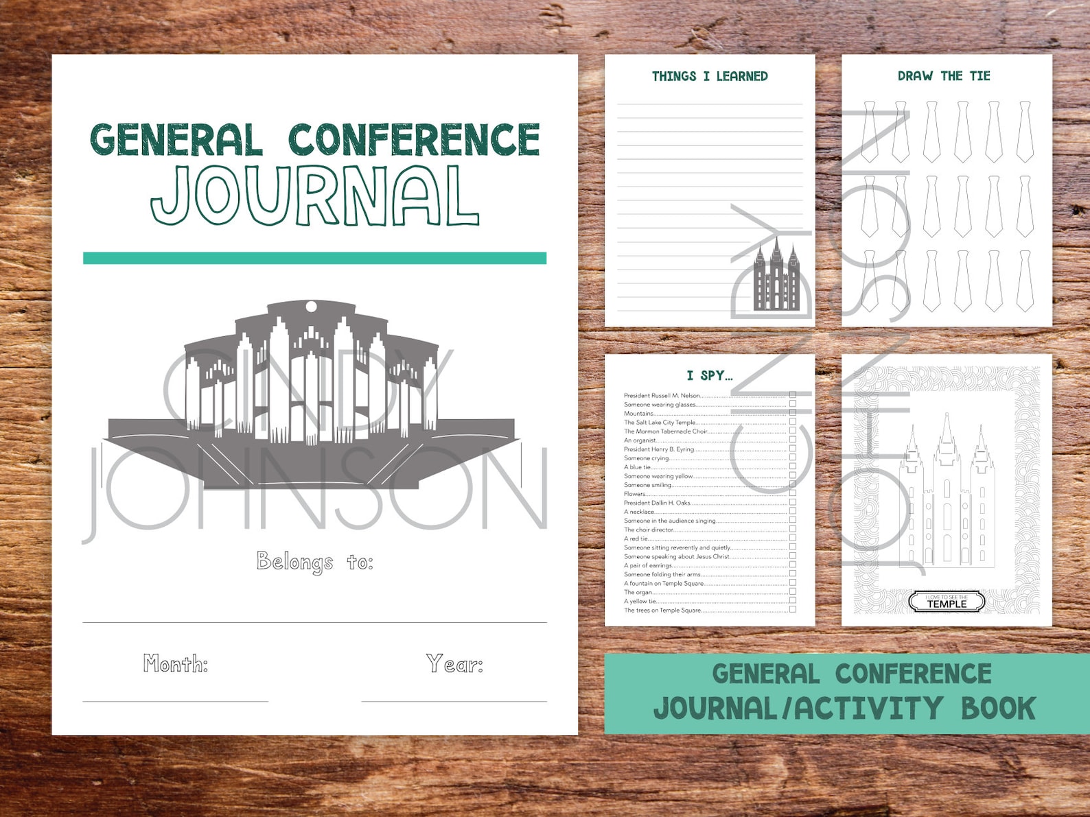 Sr. Primary General Conference Packet | Etsy