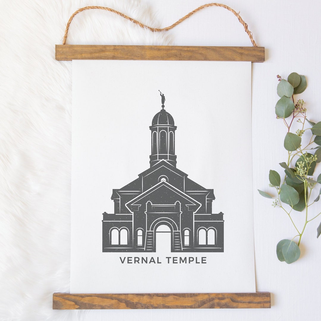 Vernal Utah Temple (LDS) SVG Bundle - Etsy