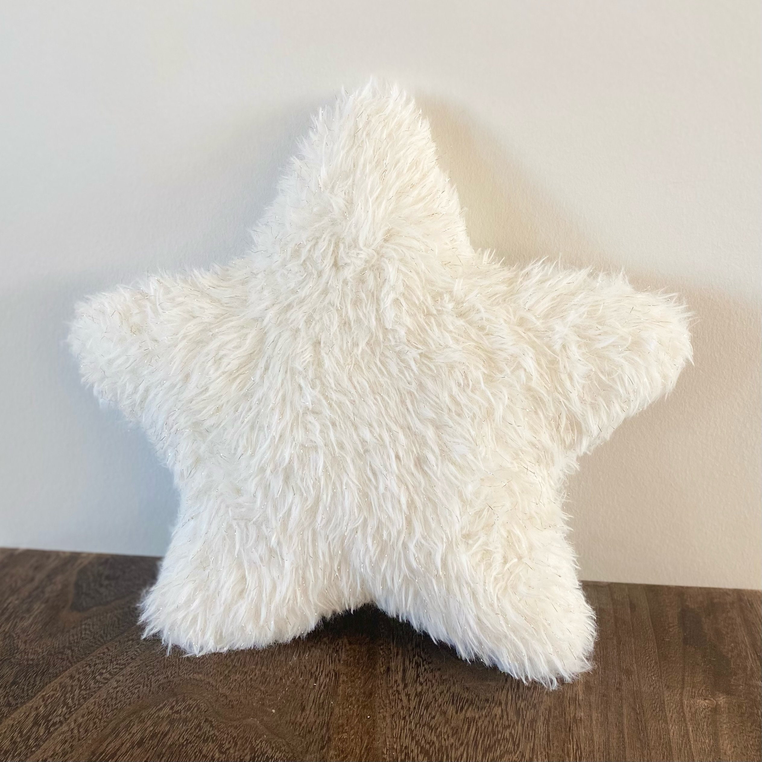 Faux Fur Star-shaped Pillow Cushion - Etsy