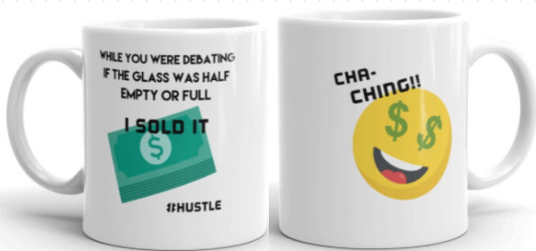 Reseller Mug Cha-ching Mug Sales Mug Motivational Mug Entrepreneur Mug ...