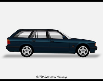 Bmw E34 Svg - Etsy Australia