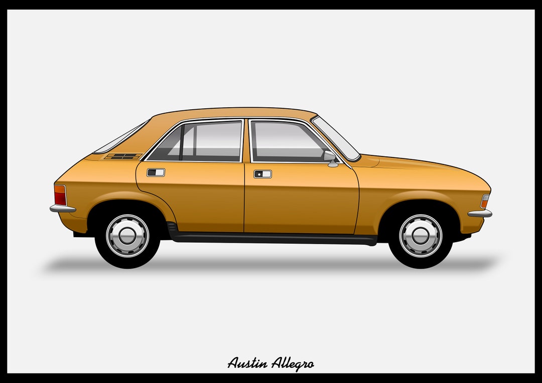 POSTER - Austin Allegro Vector Art - Etsy