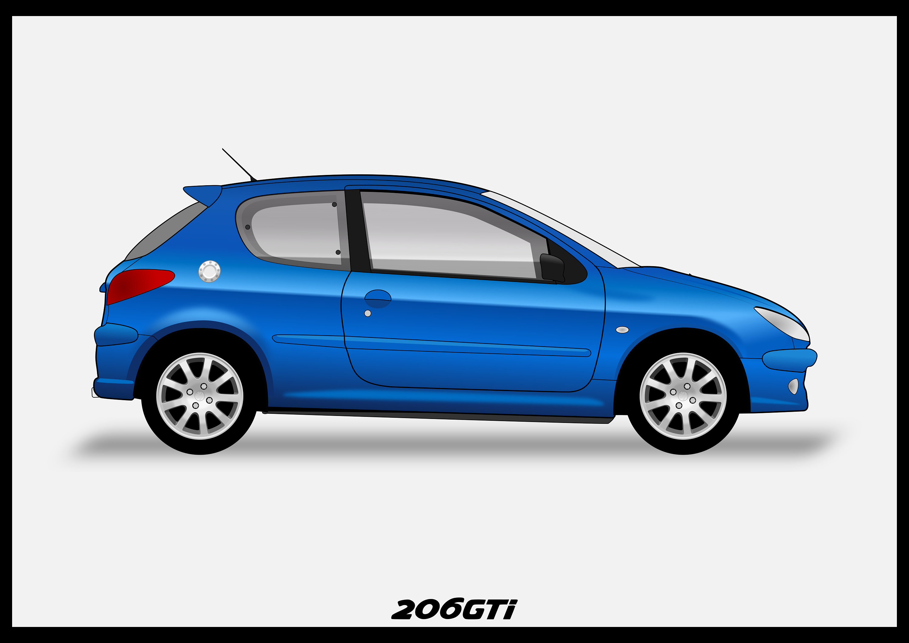 Peugeot 206 3d Model, 53% OFF | www.oceanproperty.co.th