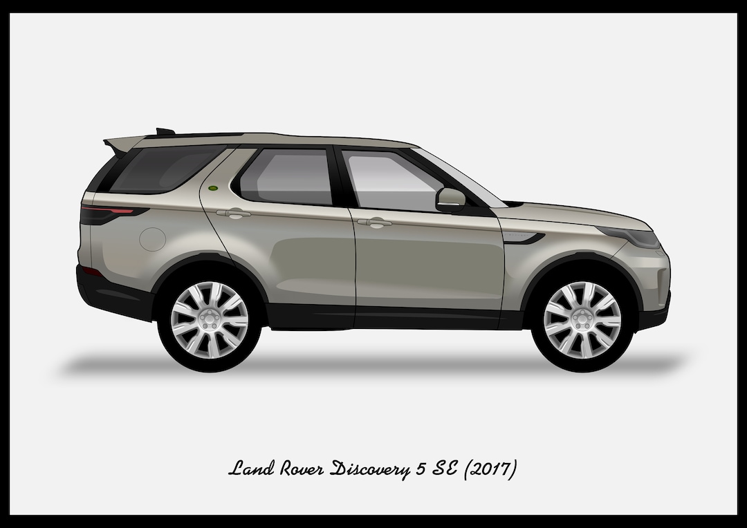 LAND ROVER Discovery 5 - Colour Vector File Download - .PDF, .svg, .png ...