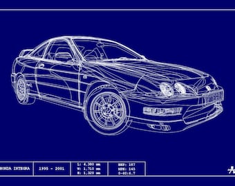 Integra Type R Poster - Etsy