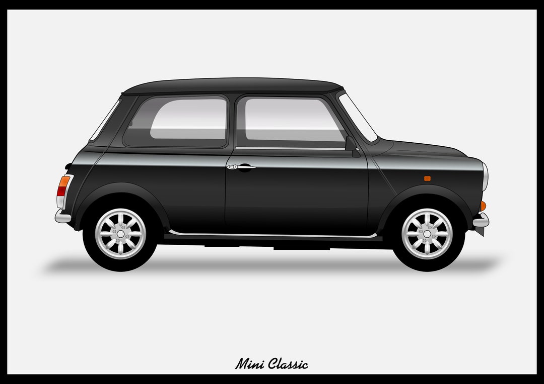 POSTER - ROVER MINI Vector Art - Etsy