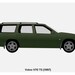 POSTER Volvo V70 Vector Art - Etsy