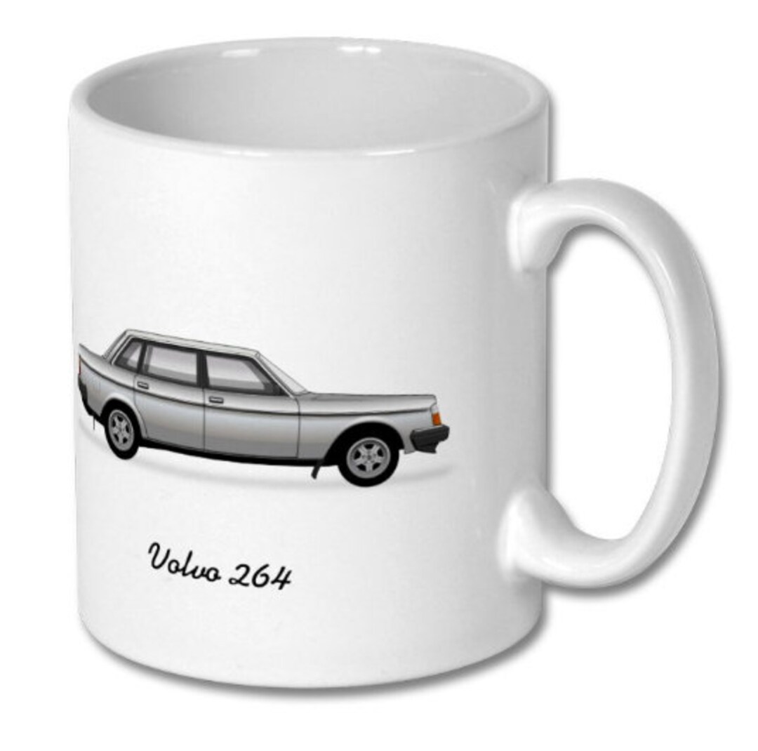 MUG VOLVO various Models Double Sided Car Art Mug - Etsy UK