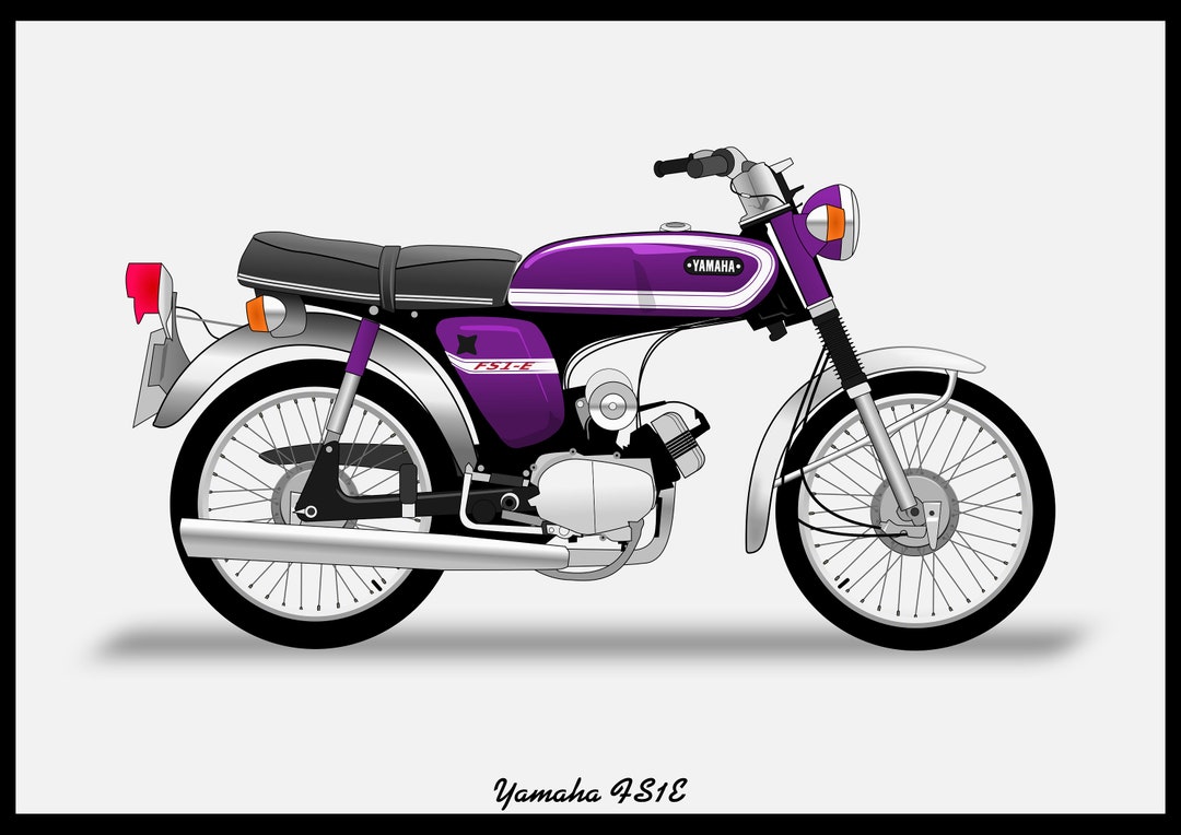 YAMAHA FS1E - Colour Vector File Download - .PDF, .svg, .png - Etsy