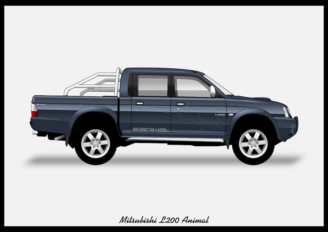 MITSUBISHI L200 ANIMAL - Colour Vector File Download - .PDF, .svg, .png ...