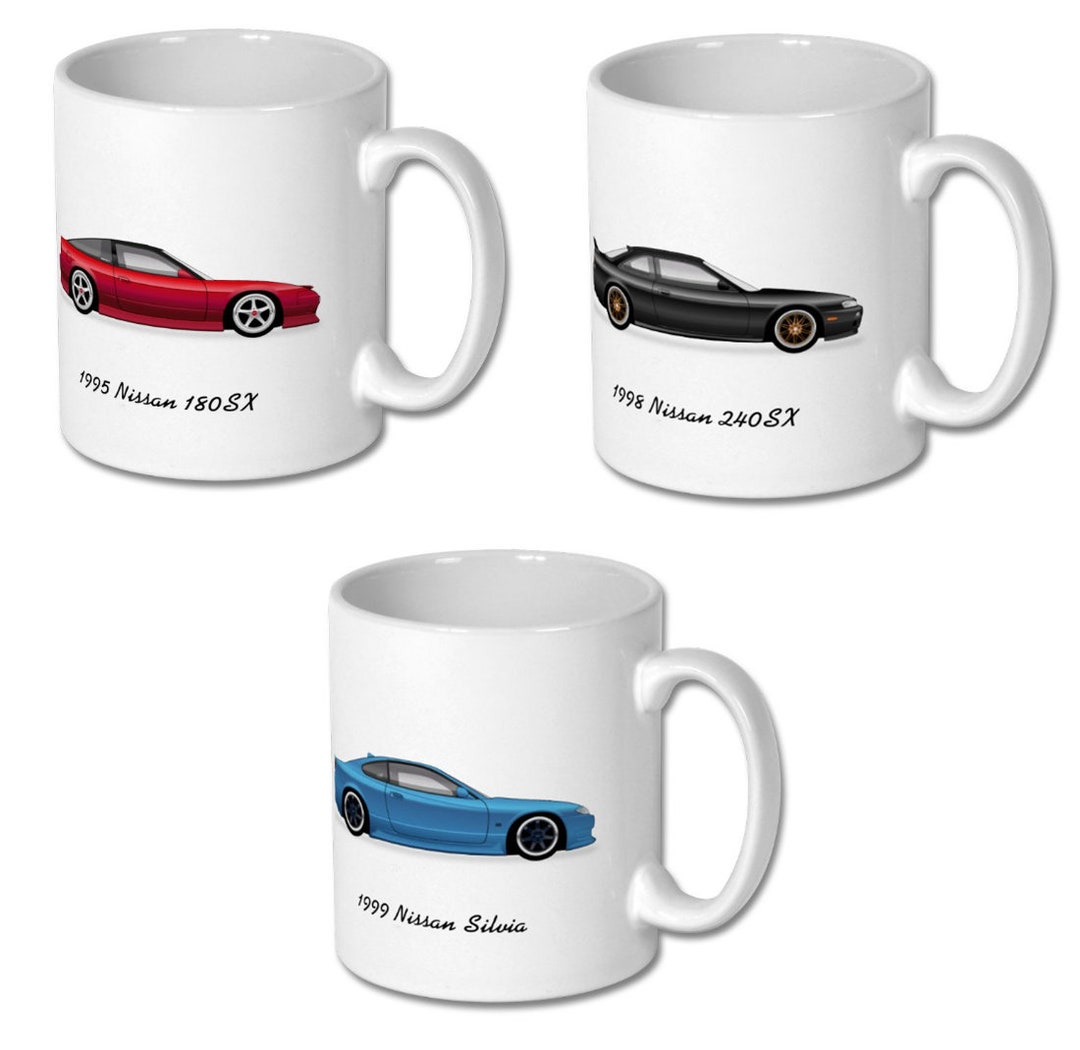 MUG NISSAN SX various Models Double Sided Car Art Mug - Etsy