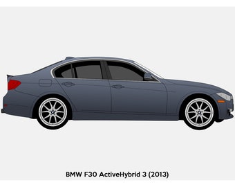 Bmw F30 Poster - Etsy UK