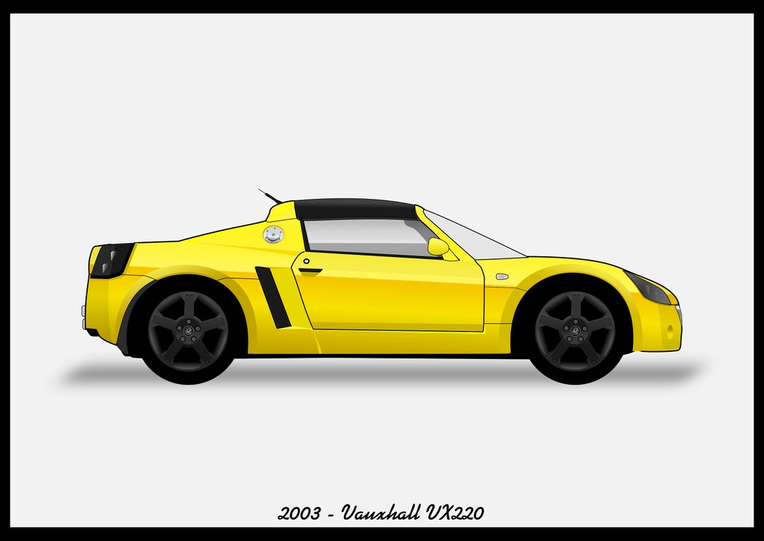 POSTER - VAUXHALL VX220 Vector Art - Etsy Österreich