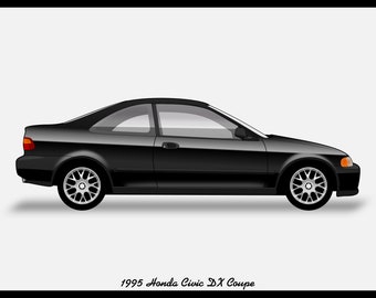 Honda Civic Poster - Etsy