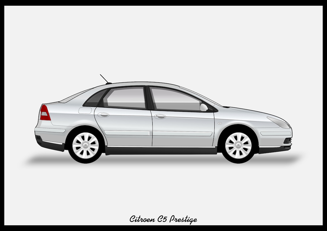 CITROEN C5 Colour Vector File Download .PDF, .svg, .png - Etsy