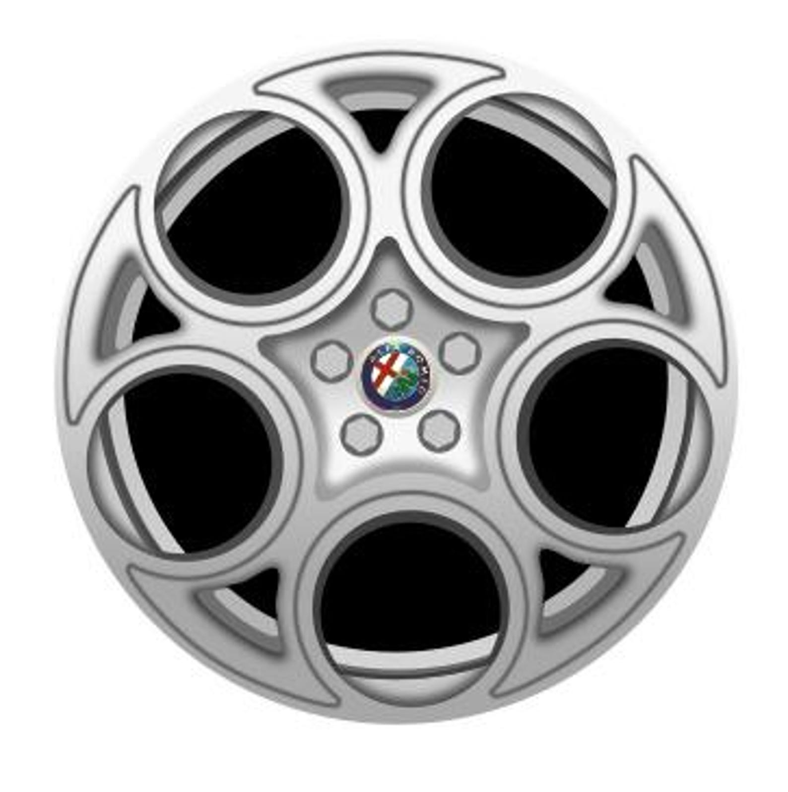 ALFA ROMEO WHEELS - Colour Vector File Download - .pdf, .svg, .png - Etsy