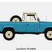 POSTER - Land Rover 110 Pickup Vector Art - Etsy