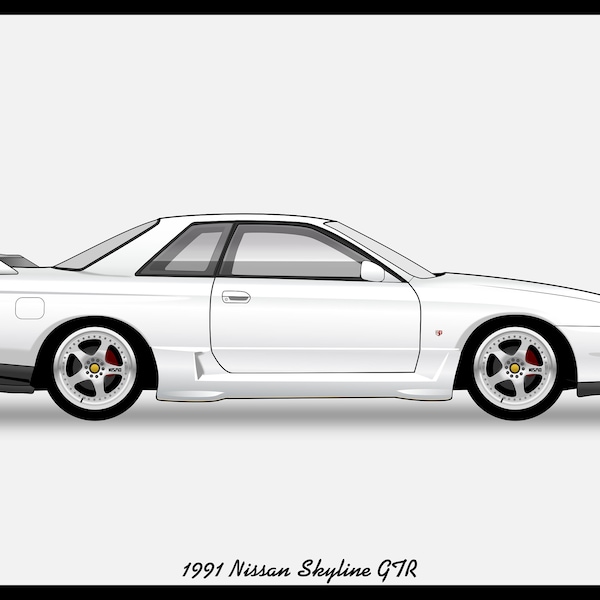 Nissan Skyline Gtr R32 Poster - Etsy UK