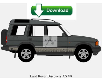 Land Rover Series 3 V8 Colour Vector File .SVG .PDF .png | Etsy