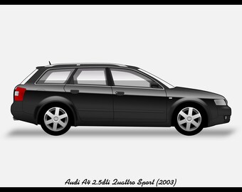 Audi Avant Vector Svg - Etsy