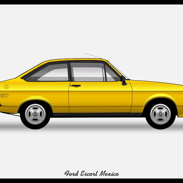 Escort Mk2 Svg - Etsy Australia
