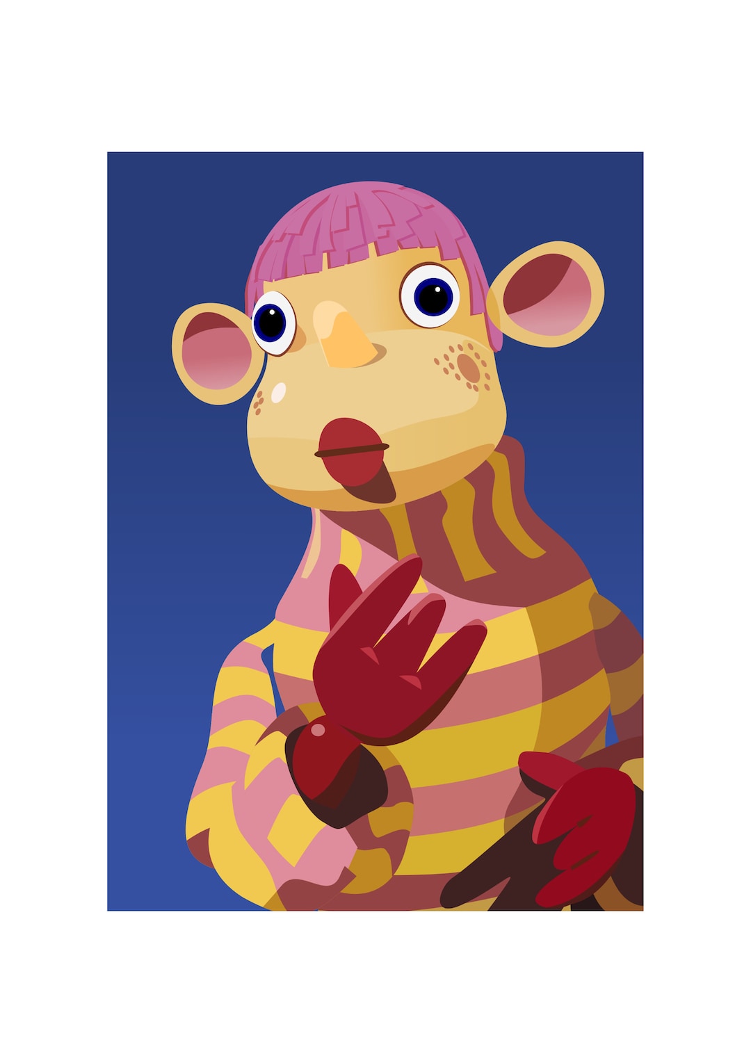 POSTER - POB - (A4 A3 A2 Sizes) Cute Funny 80's Programme Wall Art - Etsy
