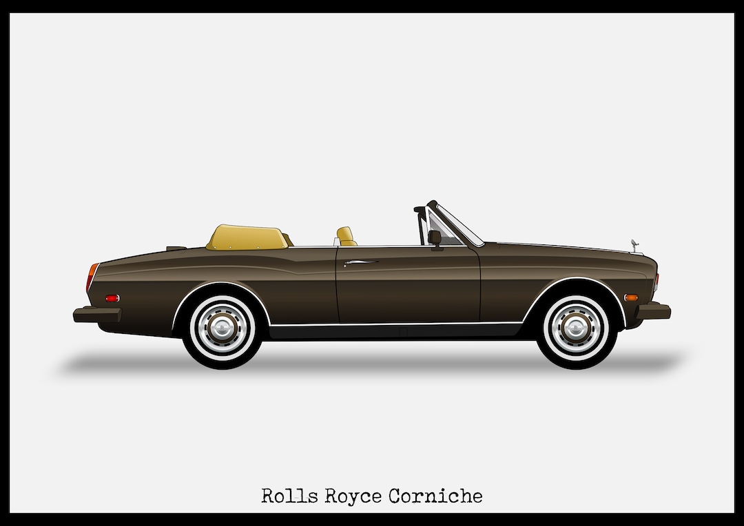 ROLLS ROYCE Corniche - Colour Vector File Download - .PDF, .svg, .png ...