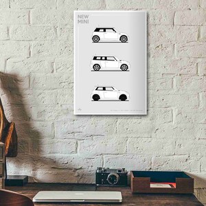 POSTER - MINI Evolution - Monotone - Etsy