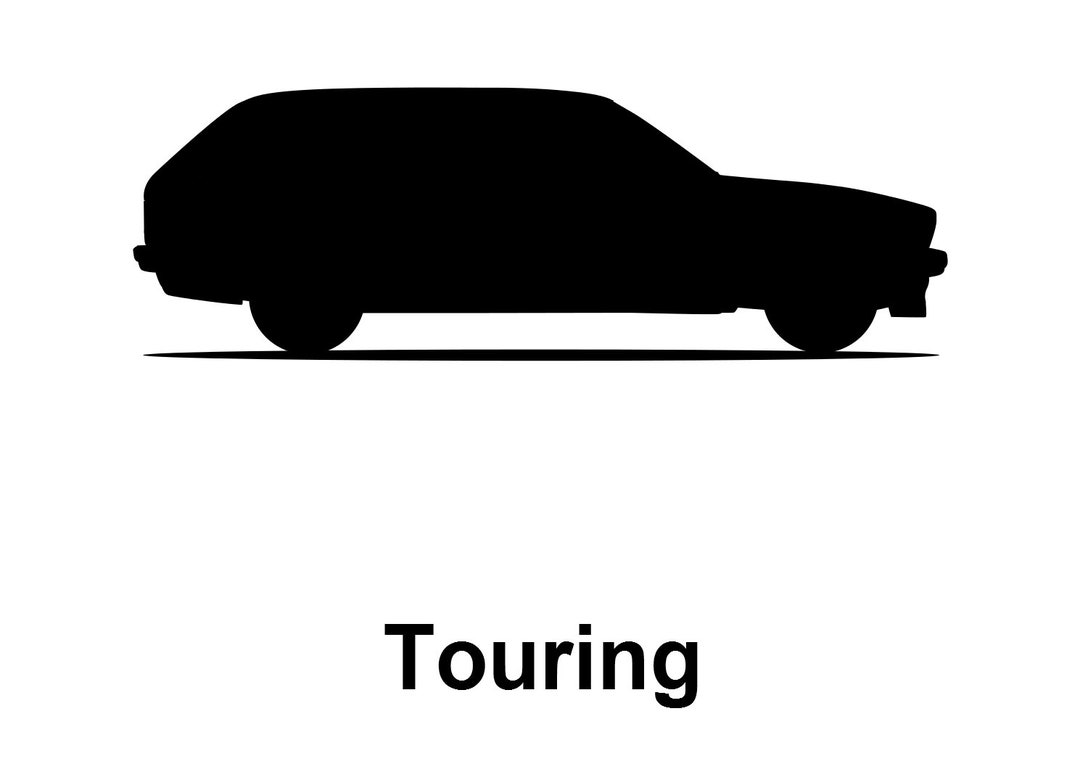 BMW E30 Touring Car Silhouette Vector - .SVG, .PDF, .png - Etsy