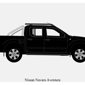 POSTER - Nissan Navara Vector Art - Etsy