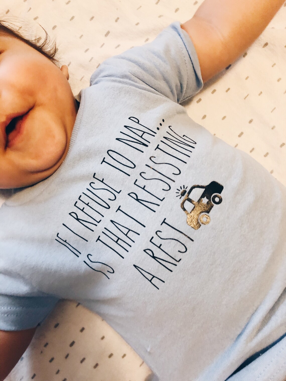 Resisting a Rest Baby Onesie | Etsy
