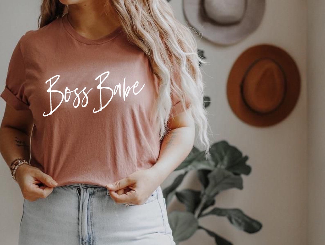 Boss Babe Shirt | Etsy