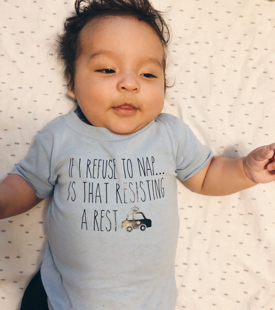 Resisting a Rest Baby Onesie - Etsy