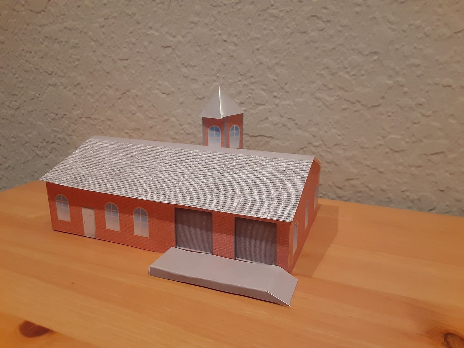 HO Scale Papercraft Freight Depot - Printable Building Kit - Etsy