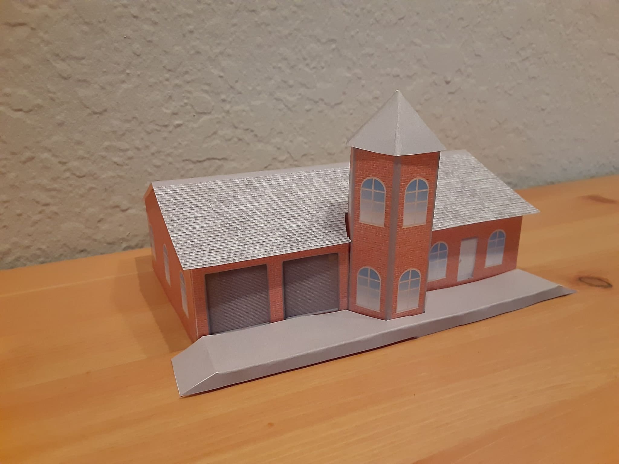 HO Scale Papercraft Freight Depot - Printable Building Kit - Etsy