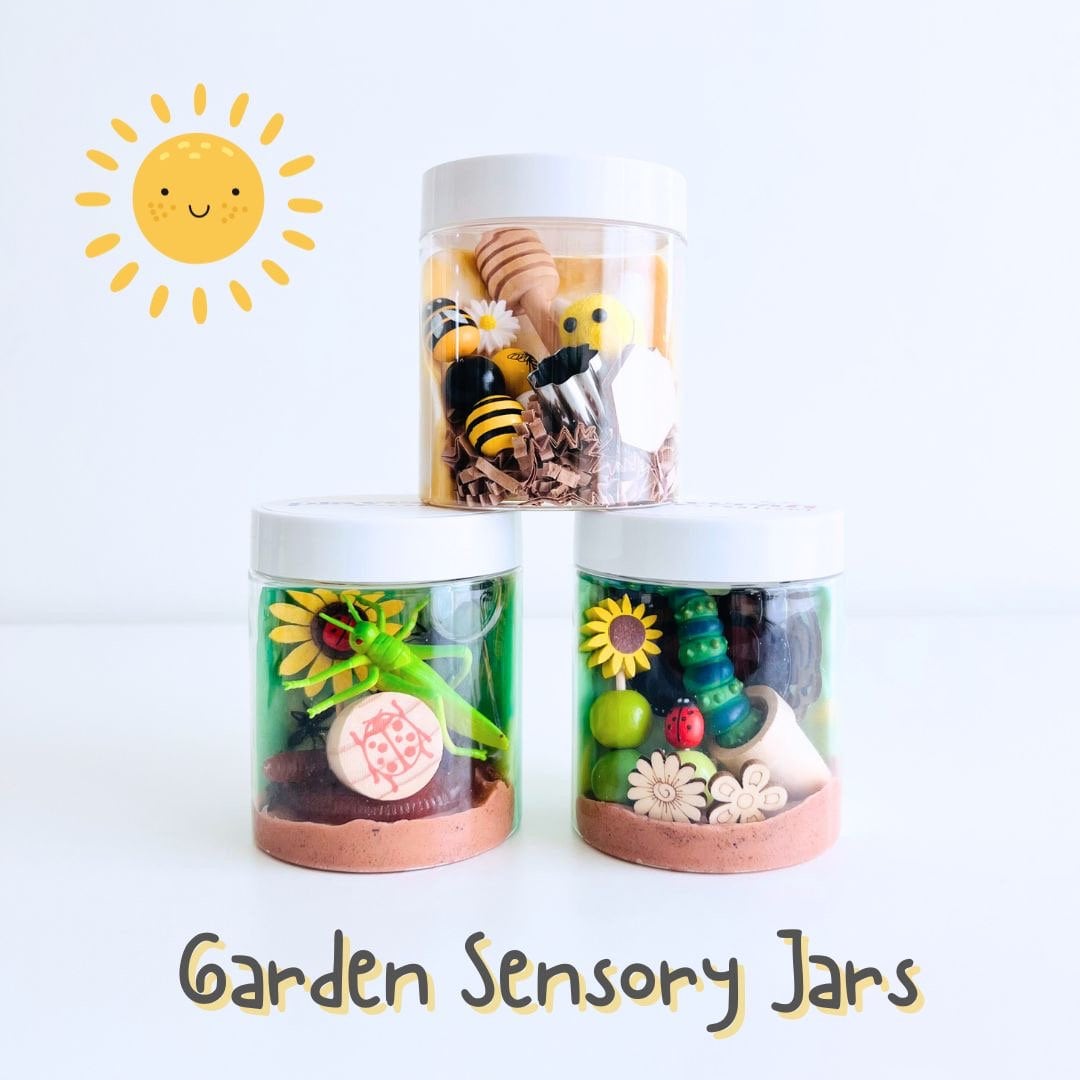 Sensory Jars for Kids Play Dough Jars Insect Sensory Kit Kids - Etsy