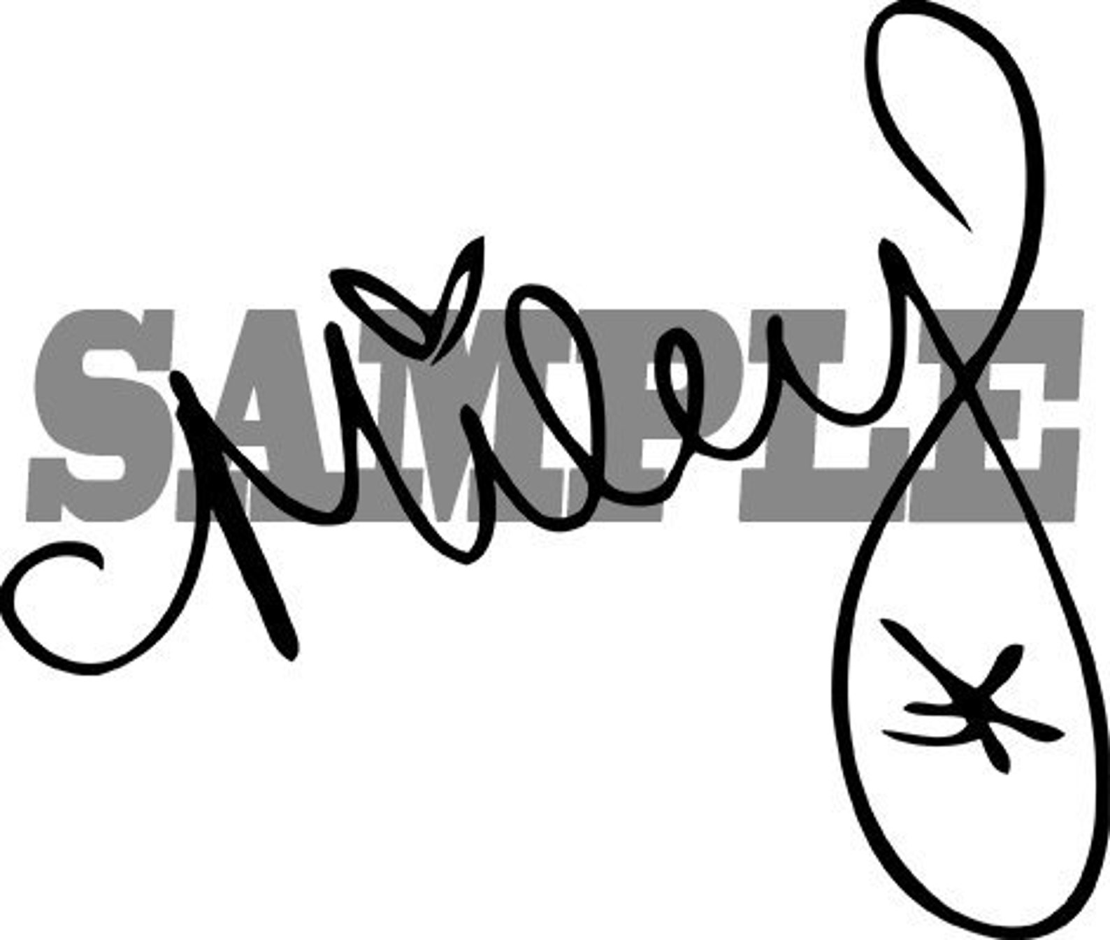 Miley Cyrus Autograph Signature Cutout. .png & .svg Digital Download - Etsy