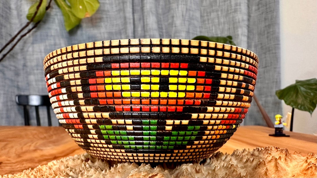 8-bit Super Mario Basket Illusion Bowl - Etsy