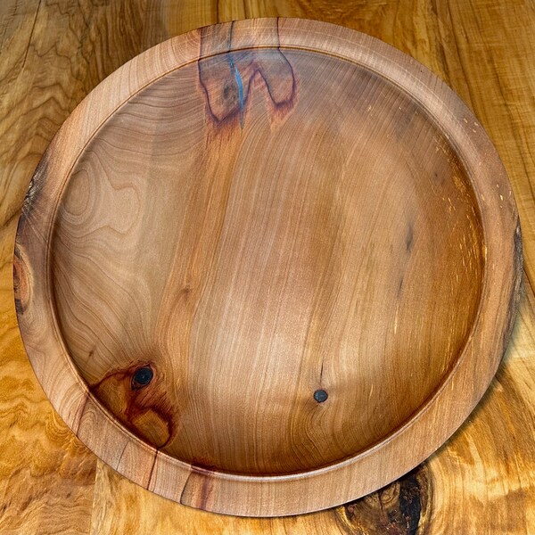 Large Wooden Platter - Etsy