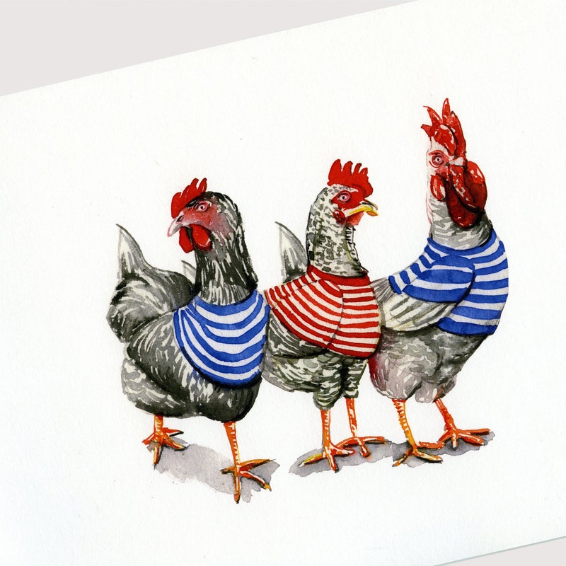 French Hen - Etsy