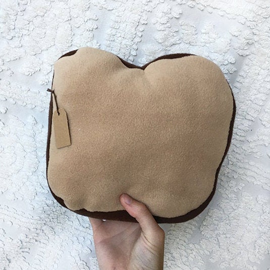 Toast Plushie - Etsy