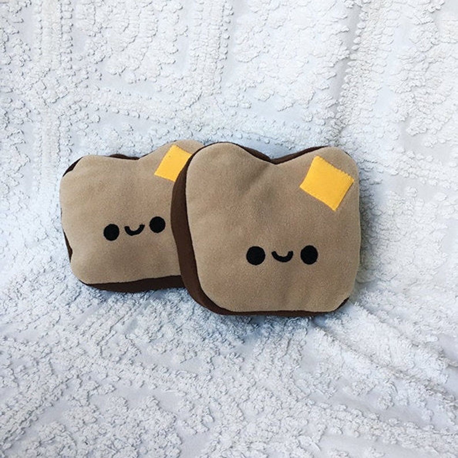 Toast Plushie - Etsy