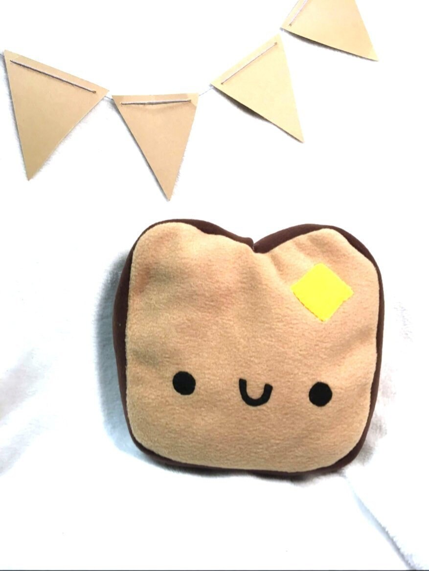 Toast Plushie | Etsy