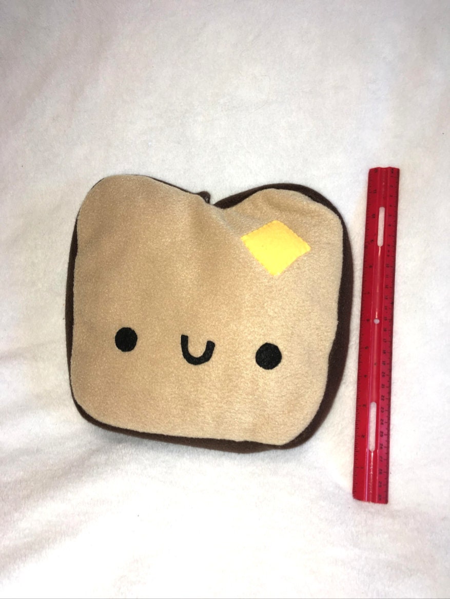Toast Plushie | Etsy