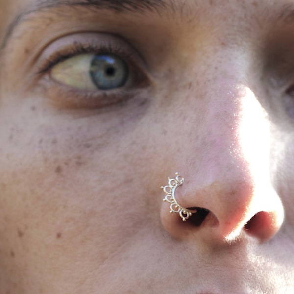 Tribal Nose Ring - Etsy