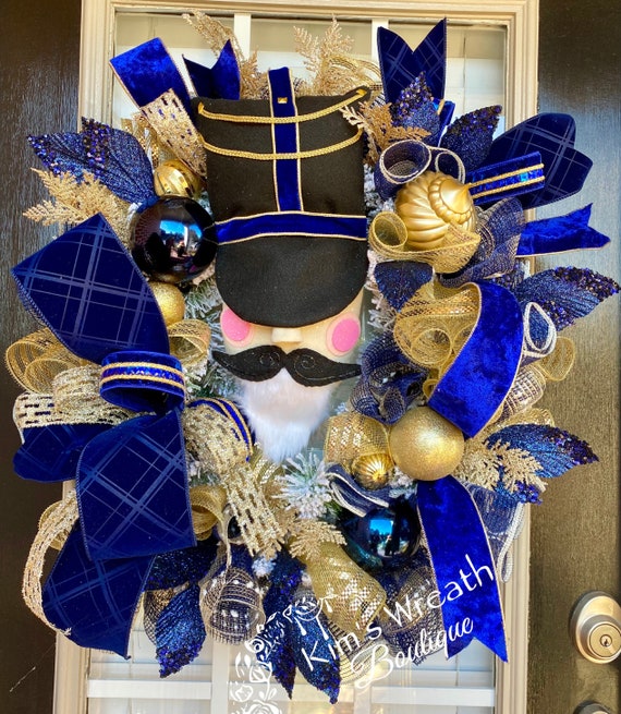 Nutcracker Wreath Nutcracker Decor Nutcracker Home Decor - Etsy