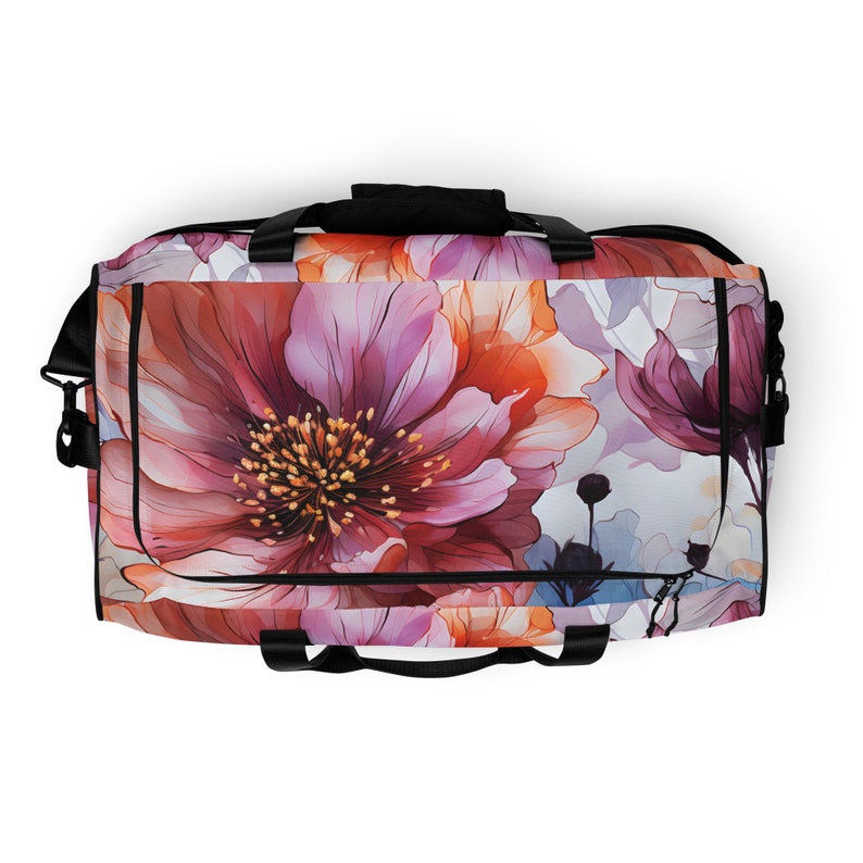 Illustrated Pastel Alcohol Ink Flowers Seamless Pattern, Digital Papers ...